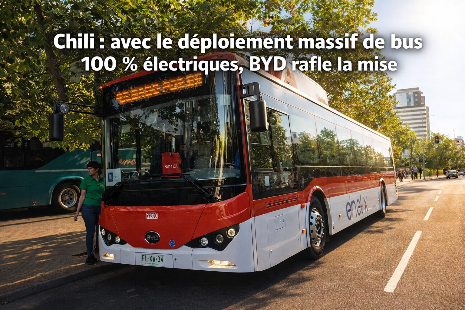 Au Chili, BYD rafle la mise - La lettre des mobilités
